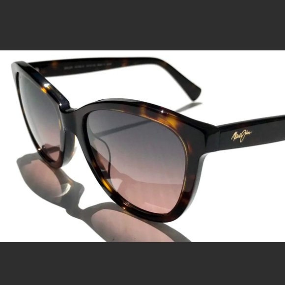 Maui Jim | Accessories | New Maui Jim Canna Rs769 Dark Tortoise Maui Rose Polarized Sunglasses ...